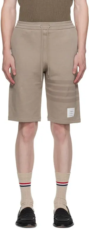 Thom Browne 4-bar Track Shorts - Gray