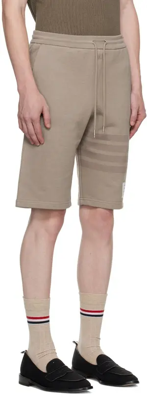 Thom Browne 4-bar Track Shorts - Gray