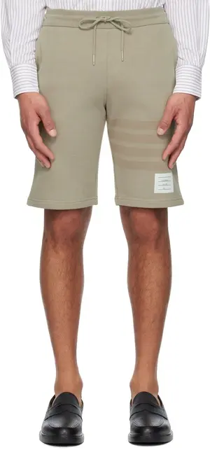 Thom Browne 4-bar Track Shorts - Gray