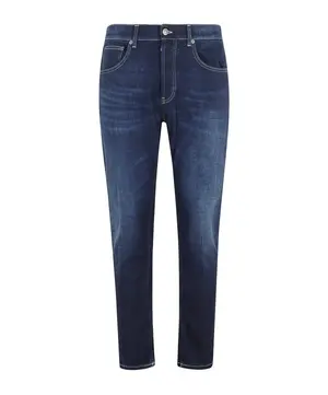 DONDUP Faded-wash Cotton Jeans - Blue