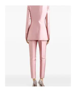 Dolce & Gabbana High Waisted Satin Trousers