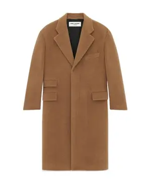 Saint Laurent Oversized Wool Coat