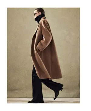 Saint Laurent Oversized Wool Coat