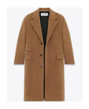 Saint Laurent Oversized Wool Coat