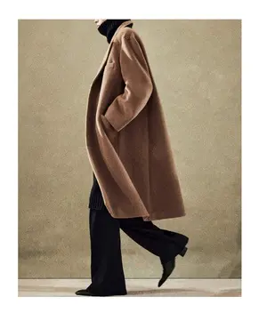 Saint Laurent Oversized Wool Coat