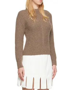 Bottega Veneta Chevron Motif Knit Jumper