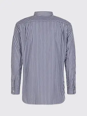 Comme Des Garçons Striped Button-up Shirt - Gray