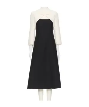 Valentino Garavani Midi Dress With Bow Detail