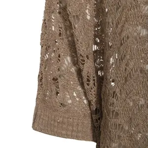 Brunello Cucinelli Openwork Knitted Crewneck Jumper