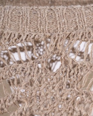 Brunello Cucinelli Openwork Knitted Crewneck Jumper