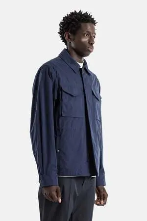 Moncler Roquille 3-in-1 Reversible Shirt Jacket - Midnight Blue