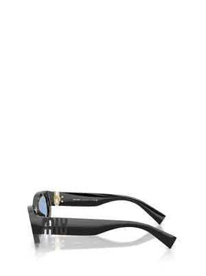 Miu Miu Rectangular Frame Sunglasses - Blue