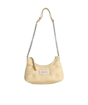 MAISON MARGIELA Glam Slam Zipped Micro Shoulder Bag - Ivory