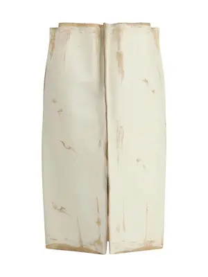 Prada A-line Midi Skirt