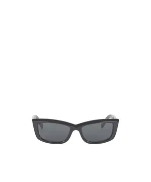 Saint Laurent Rectangular Frame Sunglasses - Gray