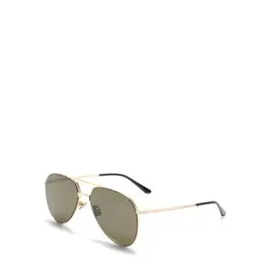 Valentino Garavani Full Frame Aviator Sunglasses - Gray