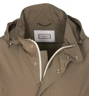 Brunello Cucinelli Hooded Waterproof Jacket