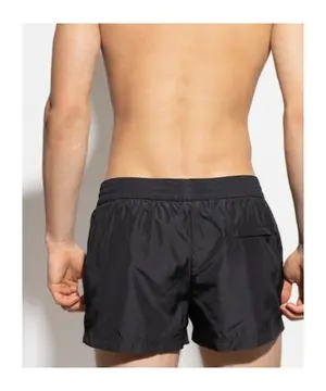 Dolce & Gabbana Elastic Waist Swim Boxer Shorts
