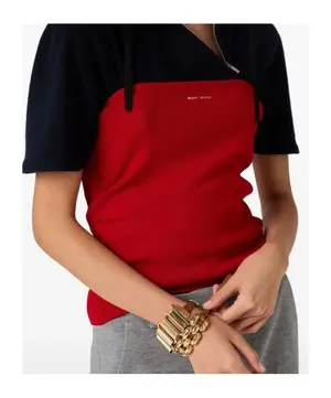 Miu Miu Cotton Knit Off-the-shoulder Tube Top - Red