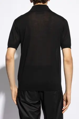 Amiri Logo-embroidered Polo Shirt