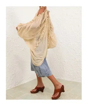 Zimmermann Illuminate Draped Blouse