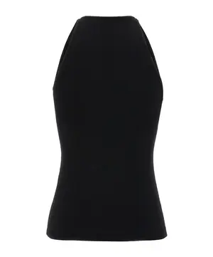 Max Mara V-neck Sleeveless Top - Black