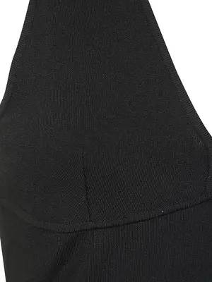 Max Mara V-neck Sleeveless Top - Black