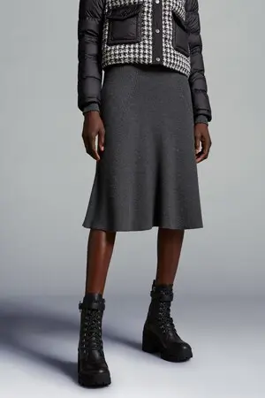 Moncler Envile" Buckled Lace-up Combat Boots