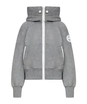 Canada Goose Chilliwack Bomber Fleece Parka - Gray