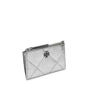Tory Burch Quilted Zipped Cardholder