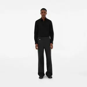 Burberry Logo-embroidered Buttoned Shirt