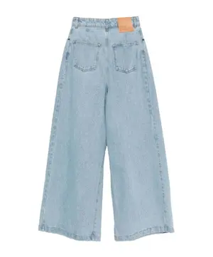 Giuseppe Di Morabito Pleated Wide-leg Jeans