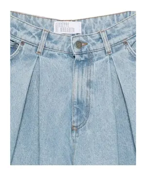 Giuseppe Di Morabito Pleated Wide-leg Jeans
