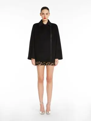Max Mara Zip Detailed Long-sleeved Coat