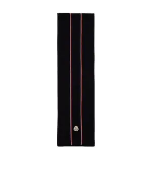 Moncler Tricolor Wool Scarf