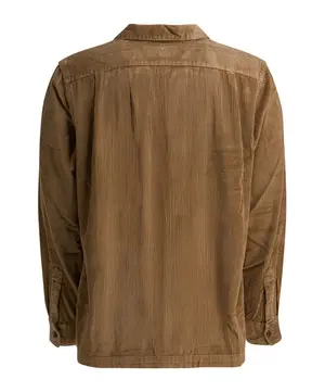 Polo Ralph Lauren Classic Fit Corduroy Camp Shirt - Brown