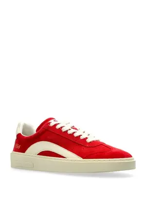 Dsquared2 Round Toe Lace-up Sneakers - Red