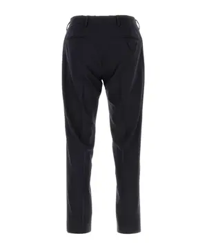 Prada Triangle-logo Trousers - Blue