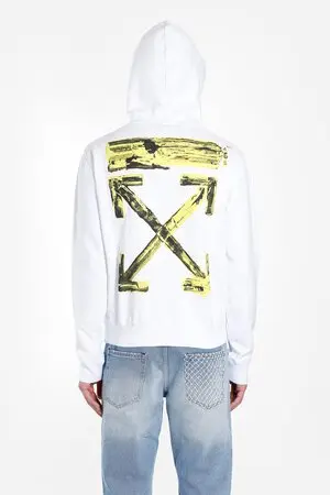 Off-White Logo Hooded Sweater