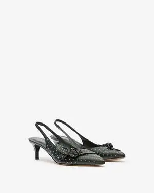 Isabel Marant Étoile Palmo Pumps - Black/silver