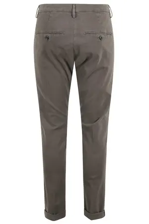 DONDUP Cuffed-hem Chinos - Black