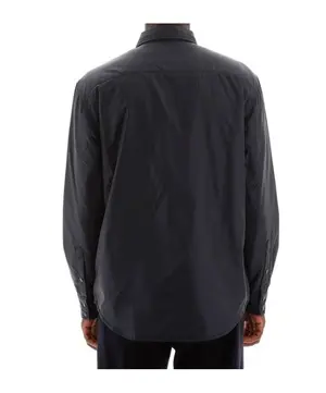 Aspesi Chest-pocketed Buttoned Shirt Jacket - Black