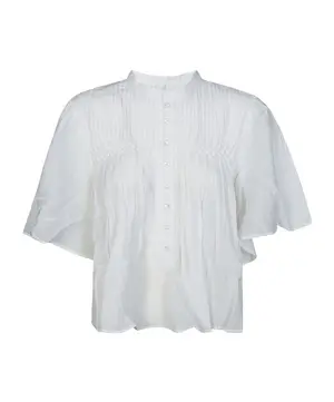 Isabel Marant Étoile Pleated Button Shirt