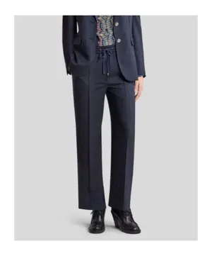 Etro Wool Jacquard Jogging Trousers