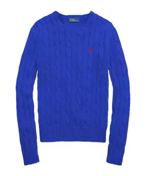 Polo Ralph Lauren Crewneck Cable Knit Jumper - No