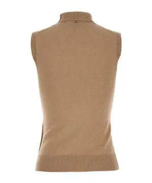 Sportmax Ardenza Roll Neck Sleeveless Vest