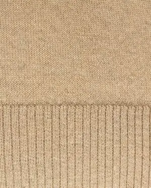 Sportmax Ardenza Roll Neck Sleeveless Vest - Camel