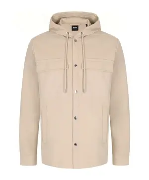 Hugo Boss Casual Jacket With Drawstring Hood