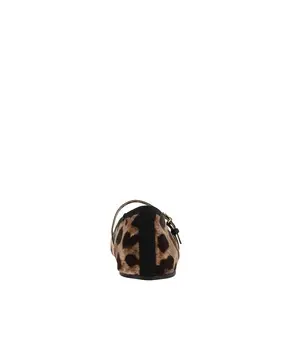 Dolce & Gabbana Leopard-printed Ballerina Flats
