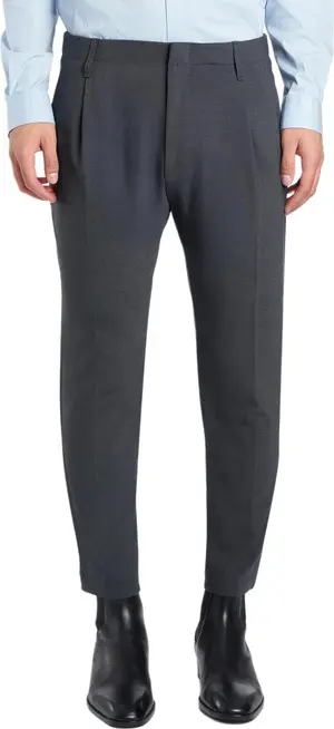 DONDUP Tapered Trousers With Pleats